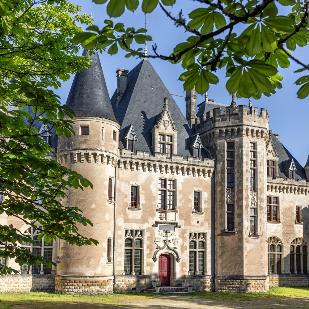 The 19th century castle – Château Michel de Montaigne